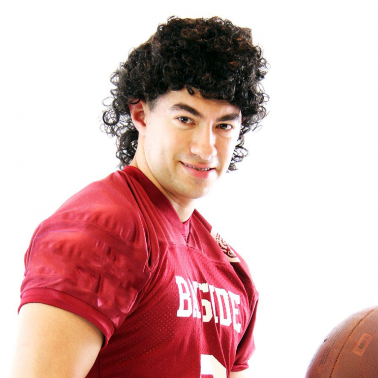 Curly Mullet Wig